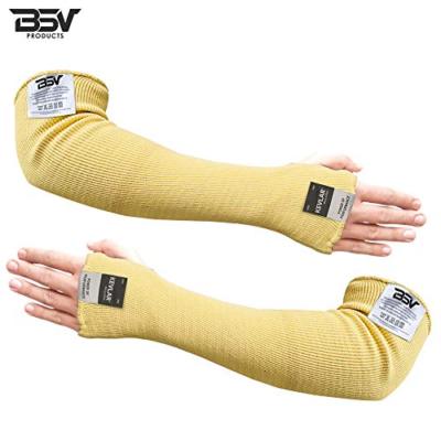 Cut/Scratch/Heat Resistant Made with Kevlar 18" Arm Sleeves -Thumb Hole ...