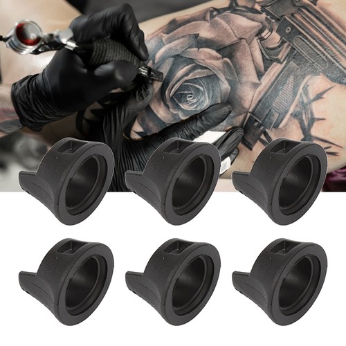 50Pcs Tattoo Finger Ledge Cartridge Cover Silicone Protection Shock ...