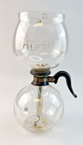 Vintage Pyrex Silex Double Bubble Vacuum Percolator Coffee Pot Maker 8 ...