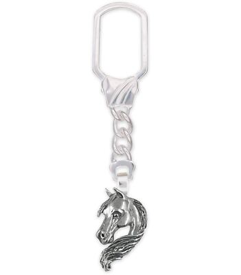 Horse Key Ring Jewelry Sterling Silver Handmade Horse Key Ring H3012-KR ...