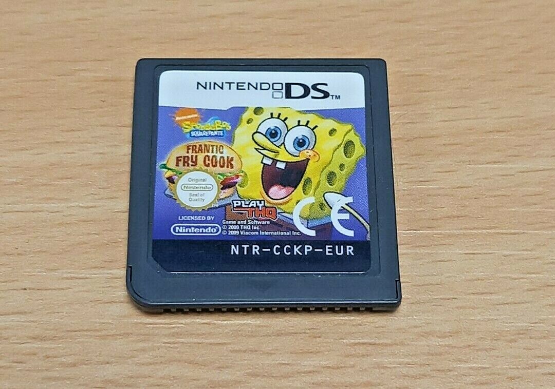 SpongeBob Squarepants Frantic Fry Cook (Cartridge Only) Nintendo DS | eBay