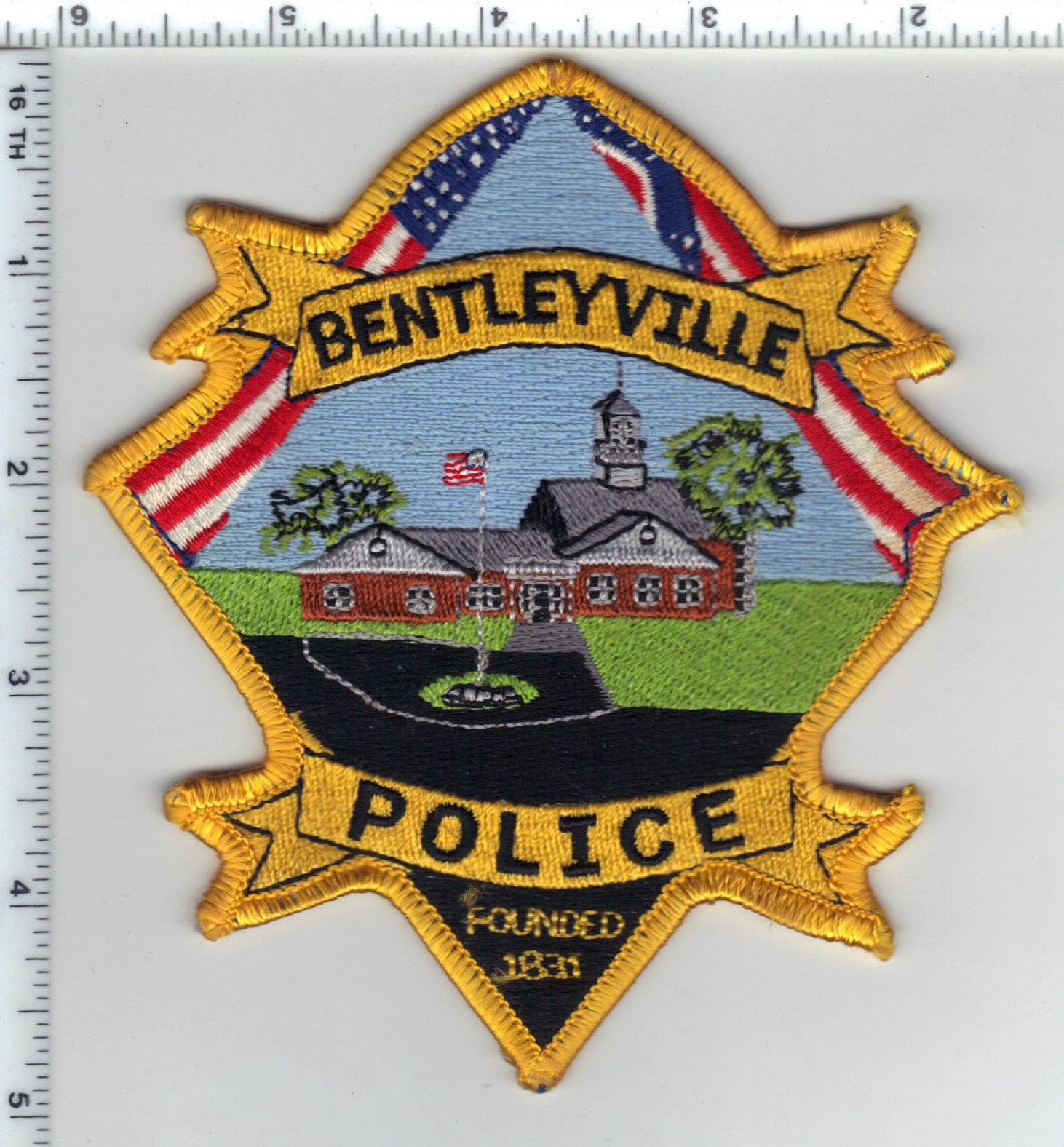 Bentleyville Police (Ohio) 3rd Issue Shoulder Patch | eBay