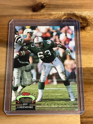 1992 Stadium Club Football Card #480 Jeff Uhlenhake | eBay