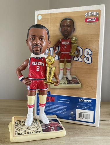 MOSES MALONE Philadelphia 76ers Sixers 1986 NBA Finals MVP Trophy ...
