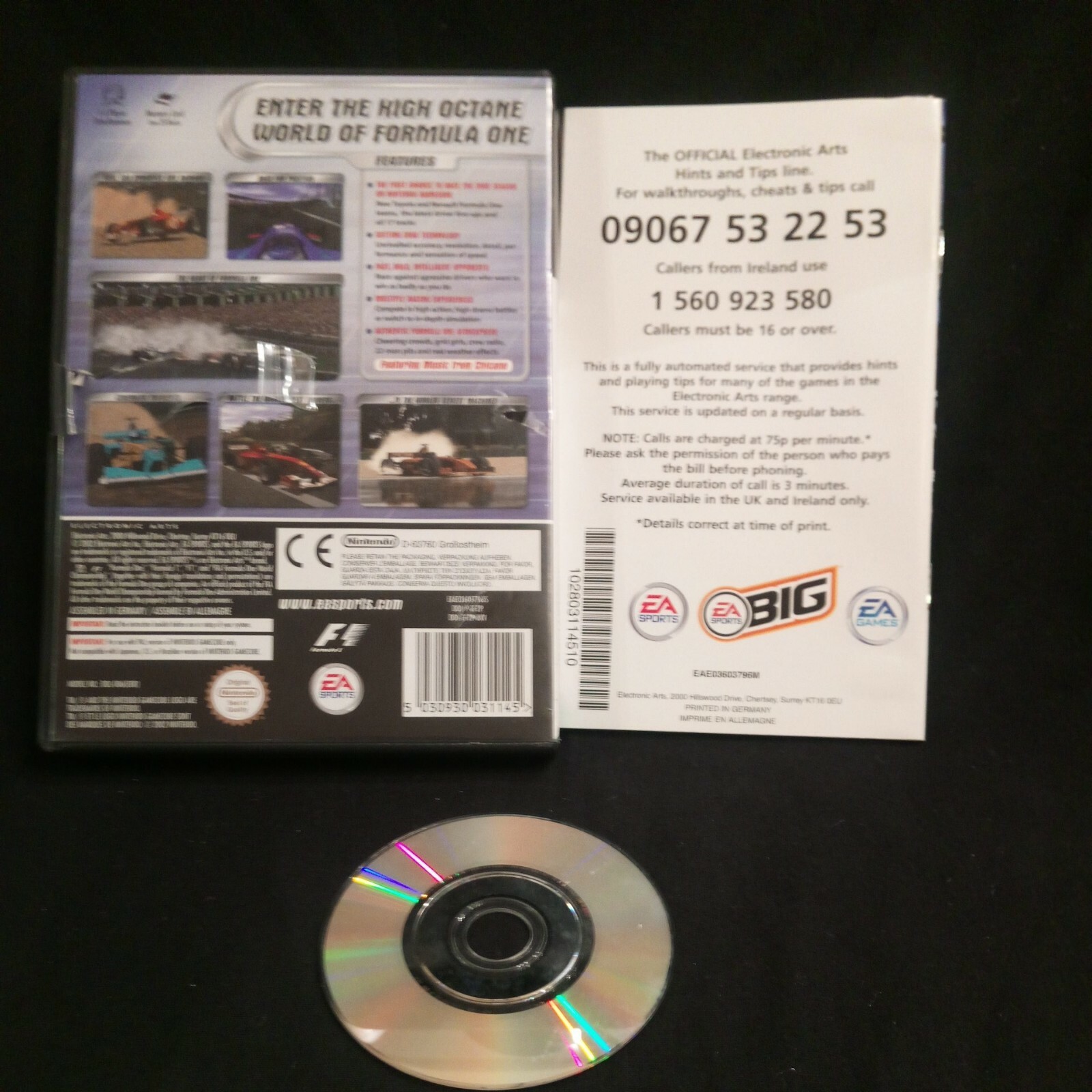 F1 2002 Nintendo Gamecube GBC Video Game UK Release | eBay UK