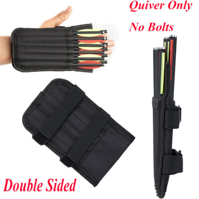 Double Sided Black Arrow Quiver Bolts Holder for 6.5in. Crossbow Bolts ...