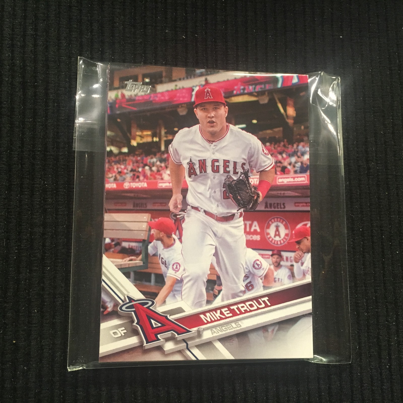 2017 TOPPS SERIES #1 LOS ANGELES ANGELS TEAM SET 10 CARDS MIKE TROUT ...
