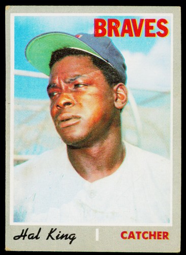 1970 Topps Hal King 327 RC Atlanta Braves | eBay