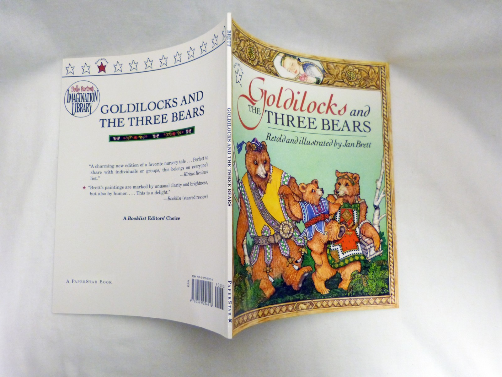 Goldilocks And The Three Bears Paperback Book Jan Brett Imagination ...