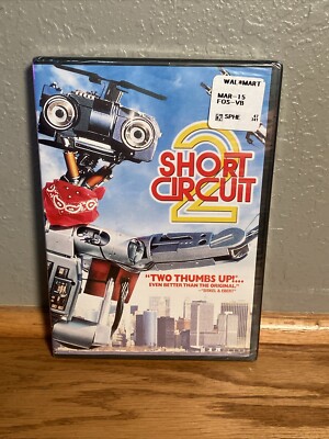 Short Circuit 2 (1988, 2008) DVD New Sealed, Seal Has Slight Tear ...