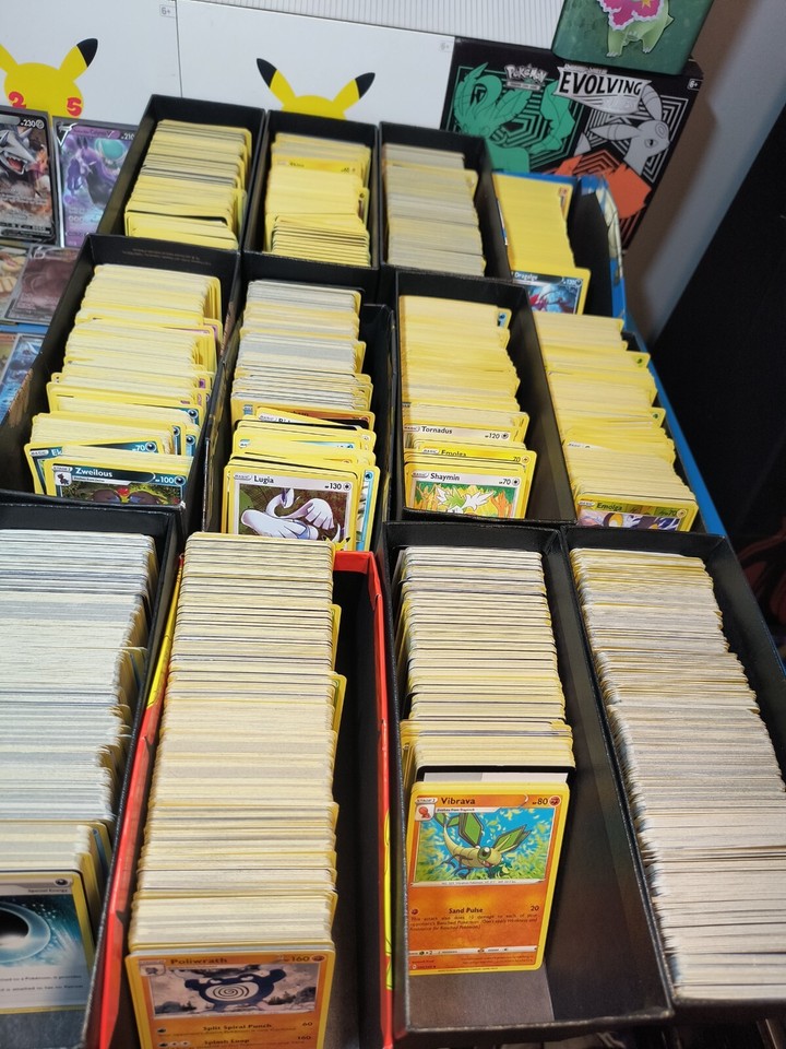 Huge pokemon 500+ card LOT! Ultra Rare V/GX | Holos | Rare | Birthday ...
