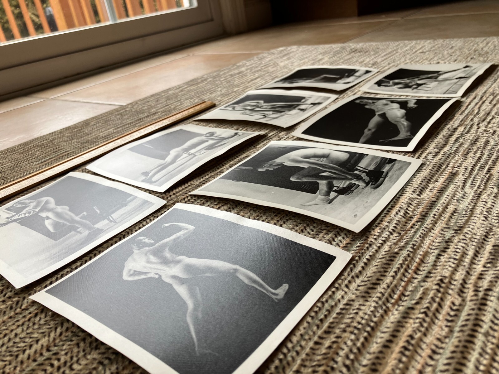 RARE set of 8 photos of Bill Morton by Chuck Renslow of Kris Studios ...