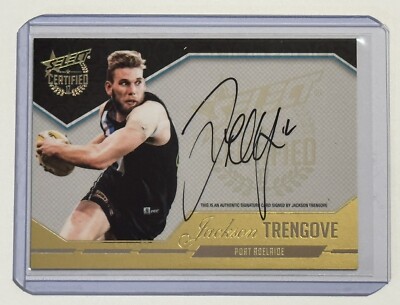 2017 Select Certified Signature Card Jackson Trengove Port Adelaide 068 ...