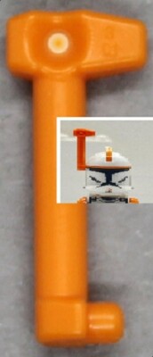 LEGO Clone Trooper Orange Antenna for HELMET Star Wars Battle Weapon ...