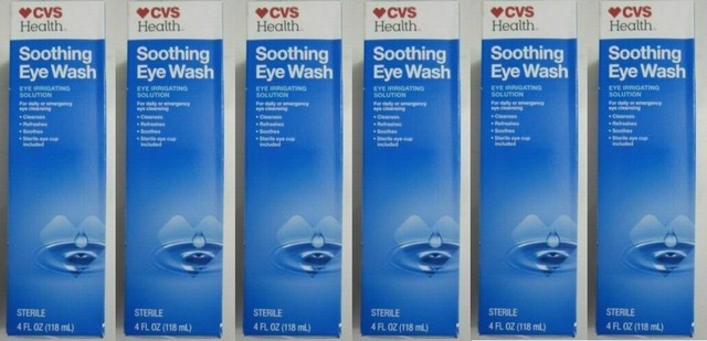 CVS Health Soothing Eye Wash 4 Oz for sale online | eBay