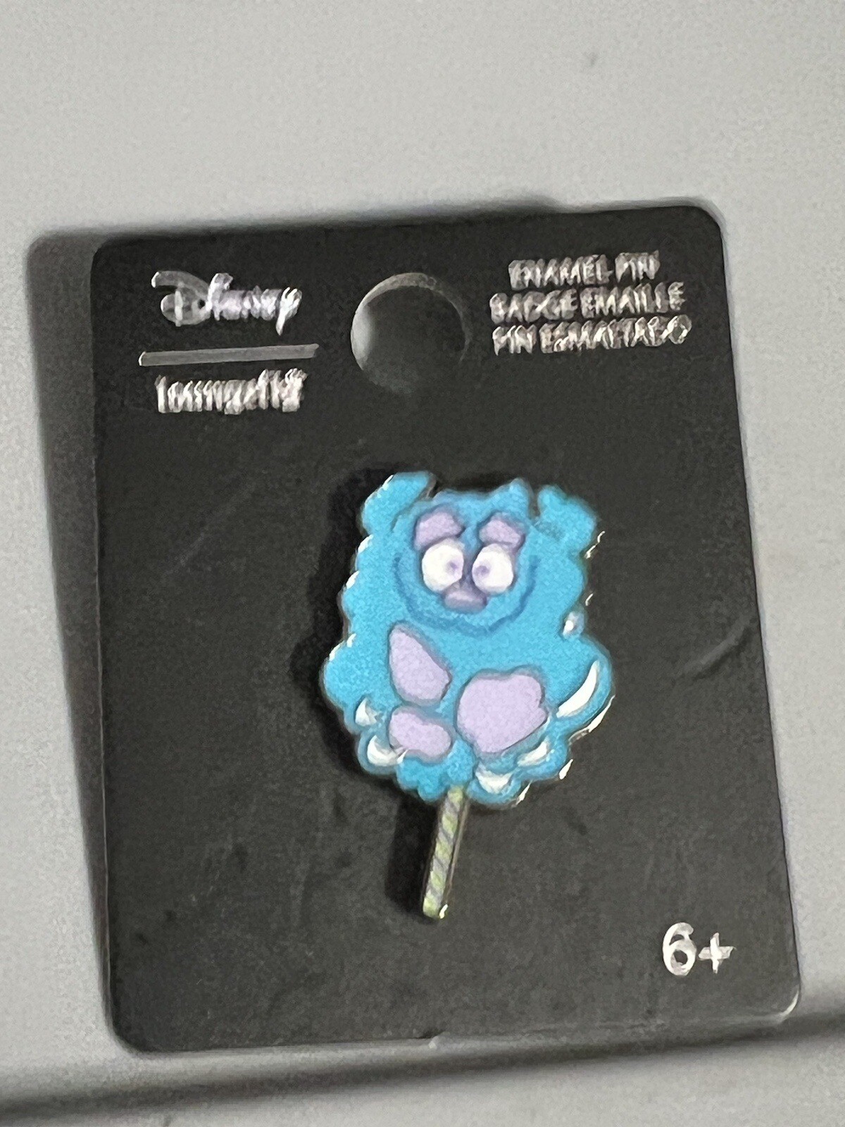 Disney Loungefly Pixar Monsters Inc Sully Blue Cotton Candy Treat Pin ...