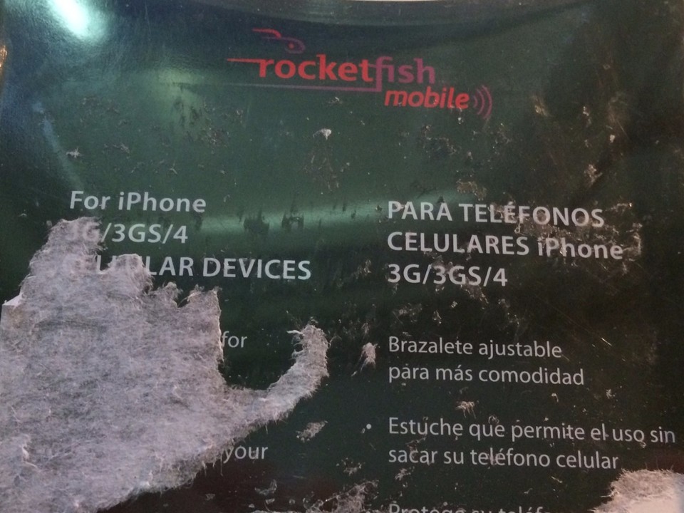 Vintage Apple Rocketfish Black Gray Armband Case Cover For Iphone 3G ...