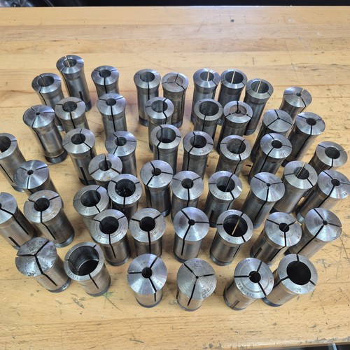 Hardinge 5c Round Collet, most have internal threads; Various sizes (52 pcs.) | eBay