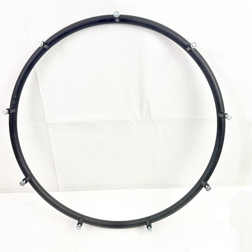 Invacare Tracer EX2 & 9000 Series WC 24 Flat Black 9-Point Al Hand Rim ...