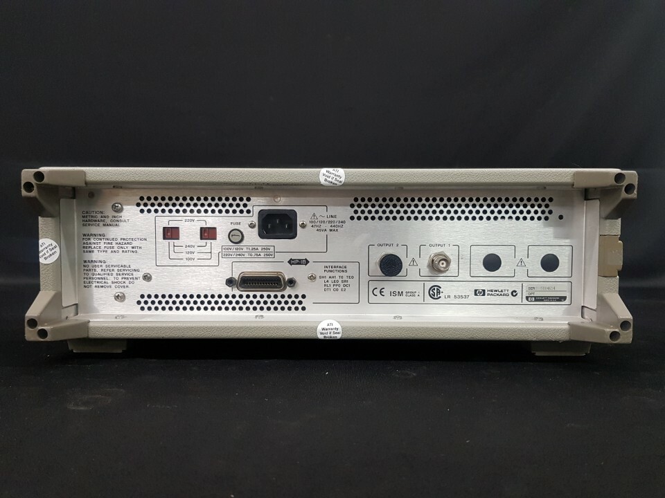 HP 8508A : Vector Voltmeter(4614) | eBay