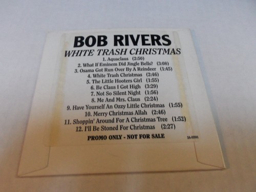 BOB RIVERS WHITE TRASH CHRISTMAS PROMO CD 12-tracks RARE | eBay