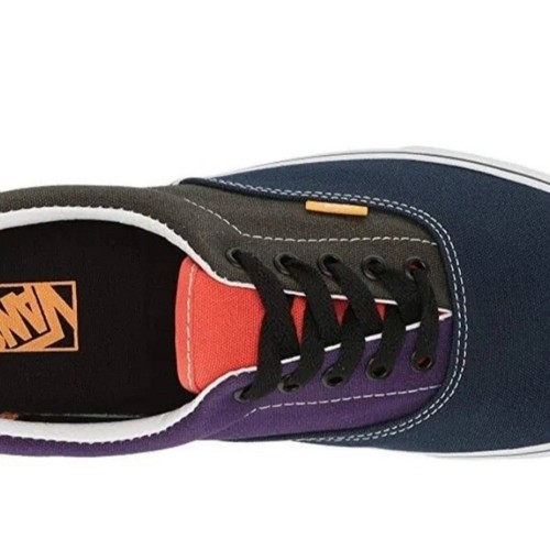 Vans Era Mix & Match Colorblock Canvas Skate Shoe Blue Green Purple ...