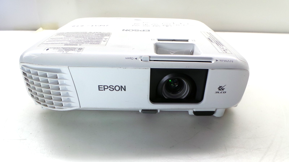 Epson PowerLite 119W 3LCD WXGA H985A 4000 Lumens - Lamp Timer: 7727H ...