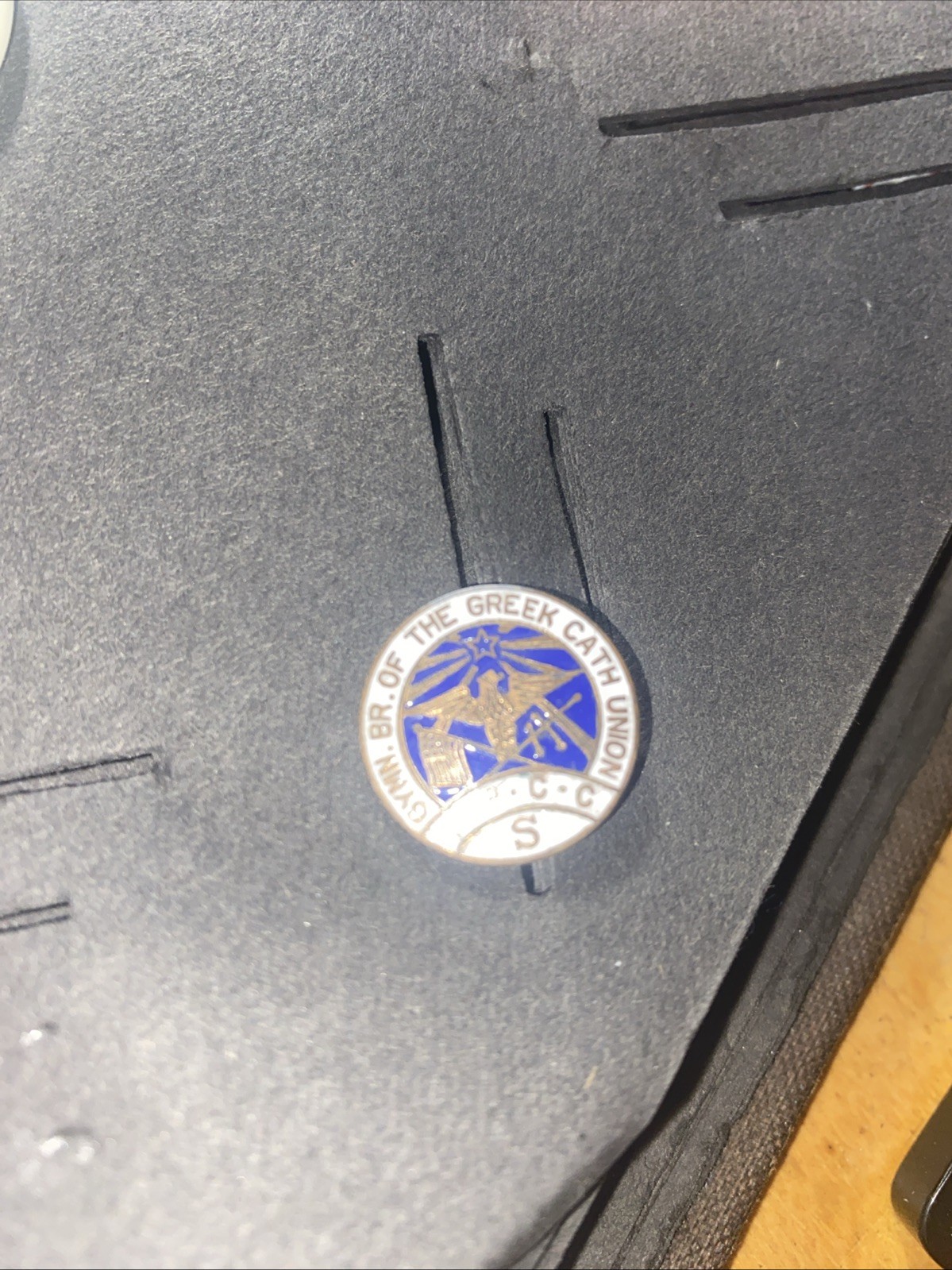 Gymn Br Of The Greek Catholic Union Y.P.C.C Button | eBay