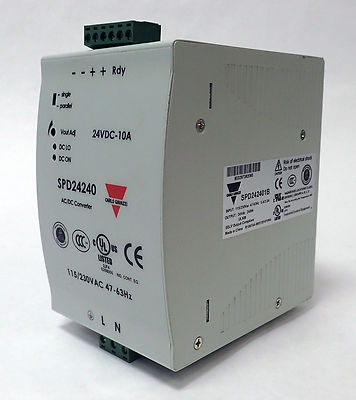CARLO GAVAZZI SPD242401B SWITCHING POWER SUPPLY 24V 240W 10A OUTPUT | eBay