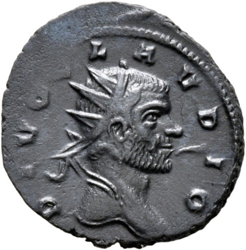 Divus Claudius II (271 AD) Very Rare Antoninianus. Siscia Mint Altar # ...