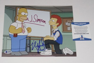MICHAEL RAPAPORT AUTOGRAPHED 8X10 COLOR PHOTO (THE SIMPSONS) - BECKETT COA! | eBay