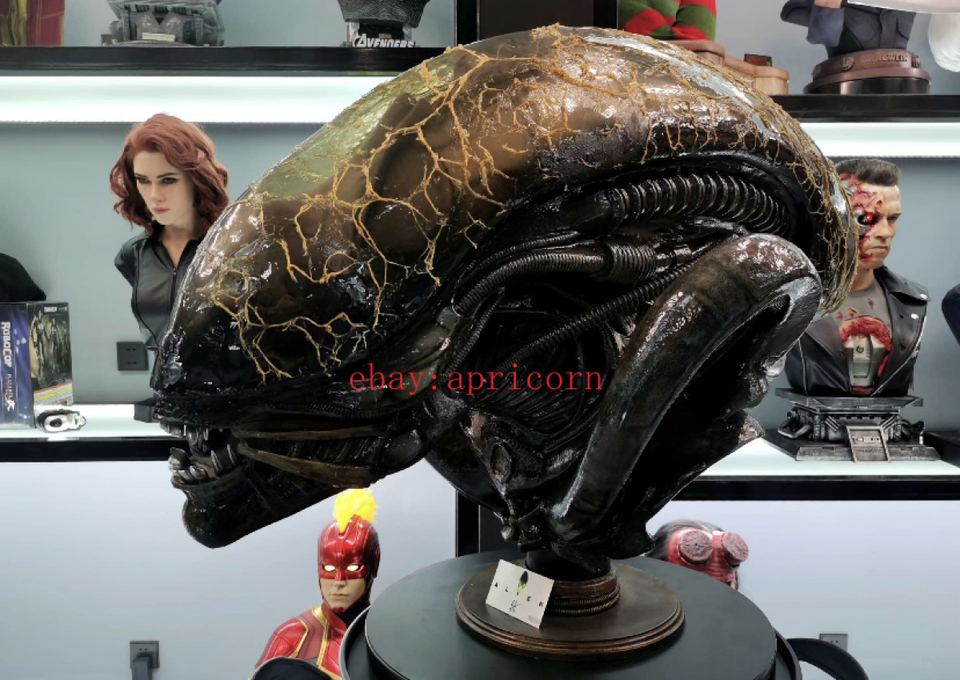 Bruce Alien Xenomorph Bust Statue Figure Resin Collectible Limited Rare ...