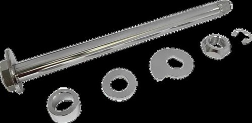 Drag Chrome Steel Rear Axle Kit for Harley Road King CVO 13 | eBay