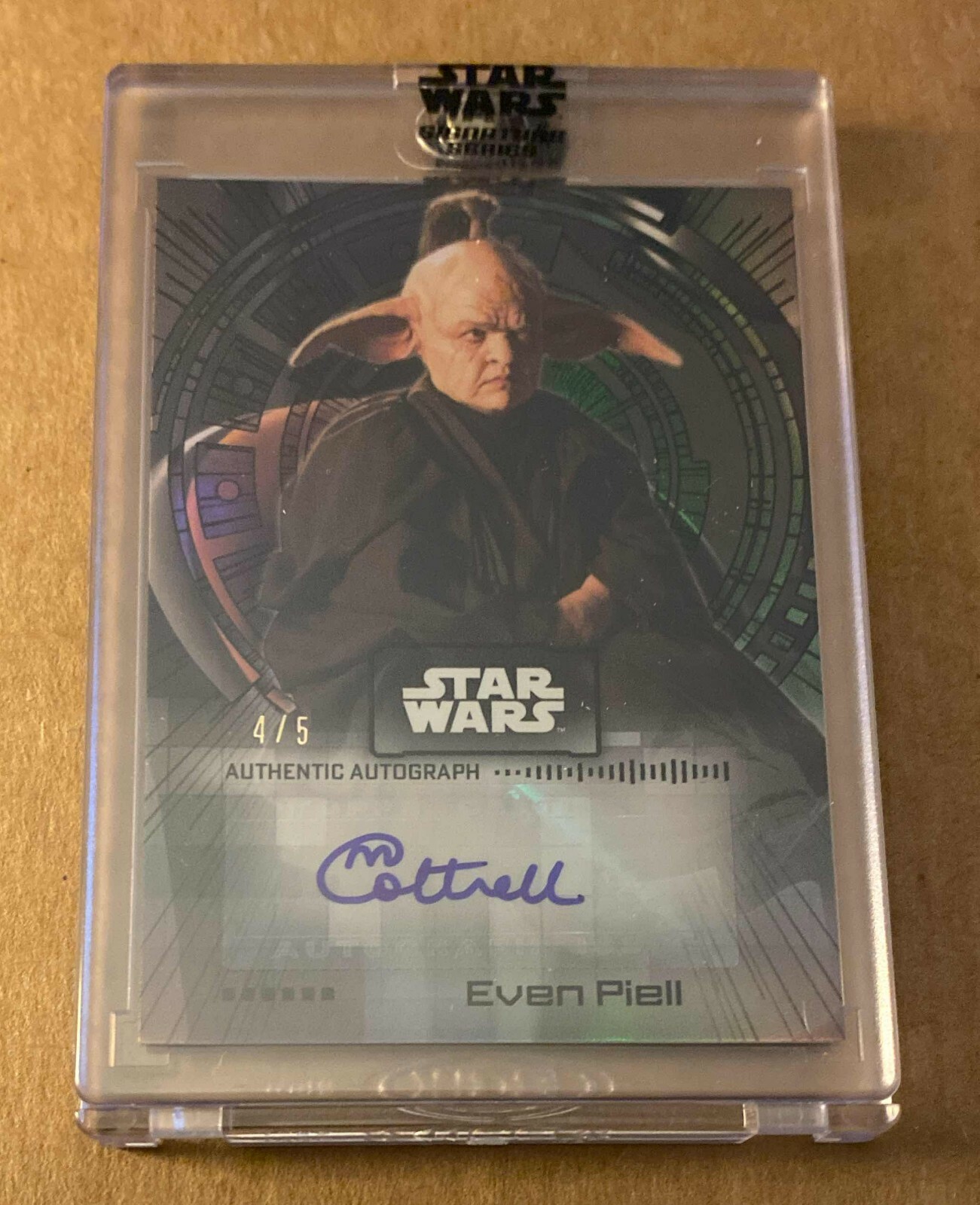 EVEN PIELL MICHAELA COTTRELL 2021 Star Wars Signature Series Autograph ...