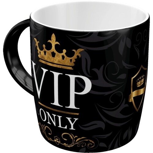 Nostalgic Art VIP Only Office Tea/Coffee Drink Cup 330ml Ceramic Mug w ...