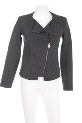 AMISU Jacket Asymmetrical Cut D 36 anthracite | eBay.de
