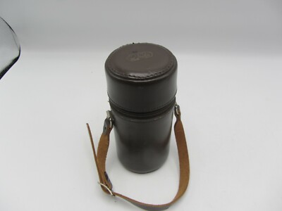 Genuine Leitz Leica Leather Hard Camera Lens Case Number #12 Zipper 6 ...