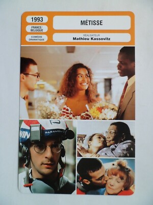 CARTE FICHE CINEMA 1993 METISSE Judith Mauduech Mathieu Kassovitz ...