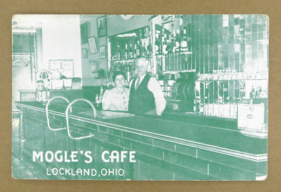 1910 LOCKLAND / CINCINNATI OHIO '' MOGLE'S CAFE '' PICTURE POSTCARD | eBay