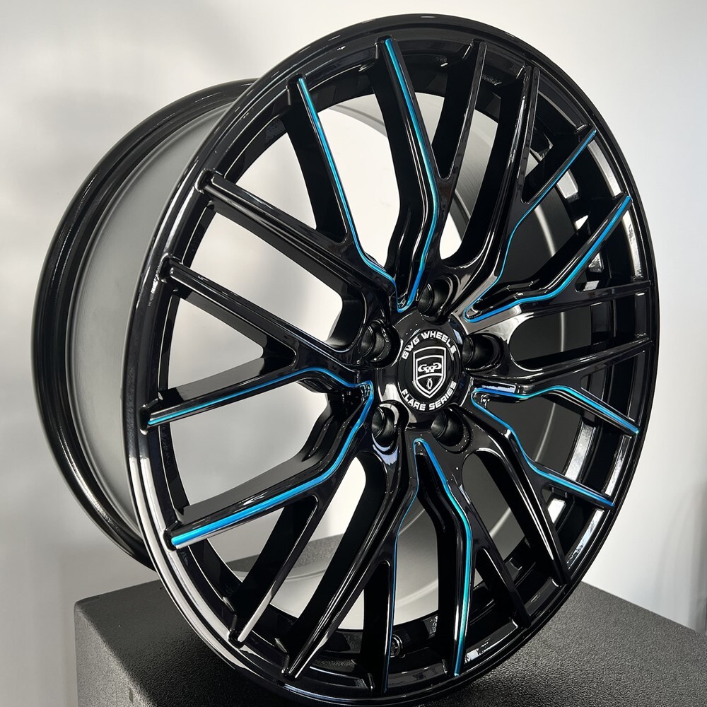Blue 19 Inch Rims For Scion