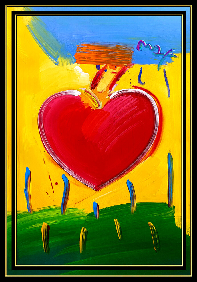 Peter Max Heart