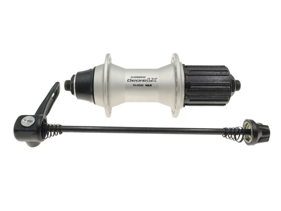 Shimano Deore LX FH-M580 VIAM 36 Holes 9-Speed MTB Bike Rear Hub 135mm ...