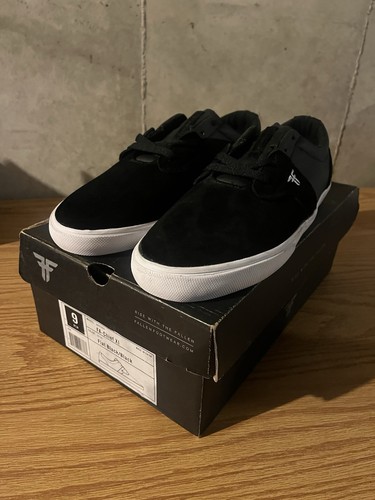 Fallen Footwear JAMIE THOMAS Chief XI Black / White Skateboard Shoes ...