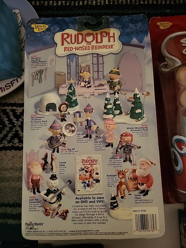 Memory Lane Rudolph The Red Nosed Reindeer Young Buck 2002 New Sealed ...