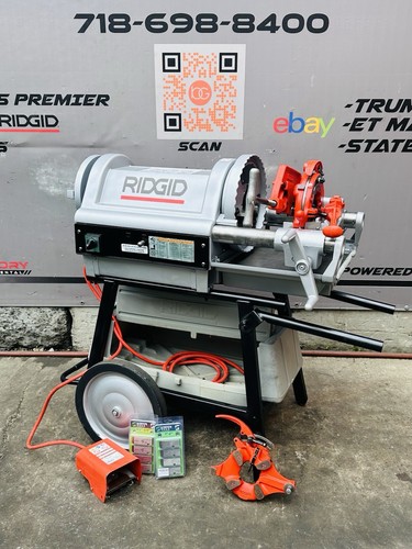 Ridgid 1224 Pipe Threader Threading Machine 1/2” to 4” Threader ...