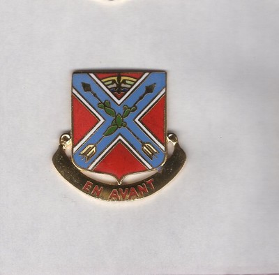 US Army 151st Field Artillery FA crest DUI clutchback c/b badge G-23 | eBay