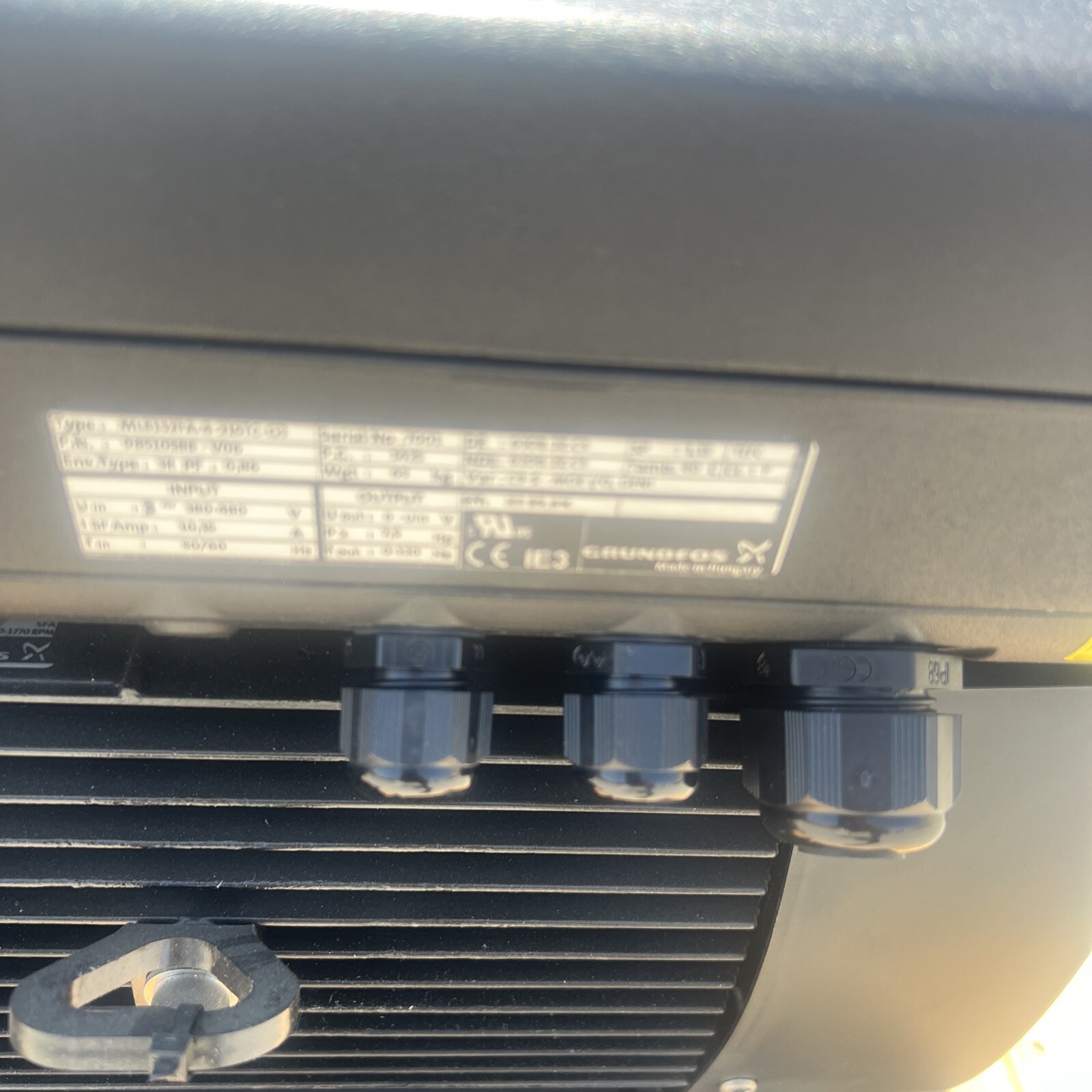 Grundfos Paco 40707-4P-7.5hp LCSE 7.5hp Split Coupled End Suction Pump ...