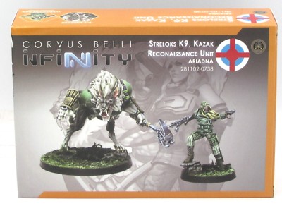 Infinity #738 Ariadna Streloks K9 Kazak Reconnaissance Unit (K-9 ...