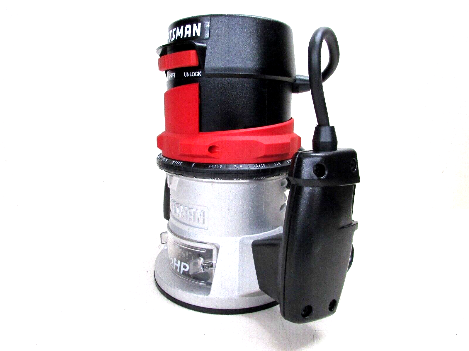 NOS! RARE CRAFTSMAN 1-1/2 HP 1/4" COLLET ROUTER, 120V, 8A, 25000 RPM ...