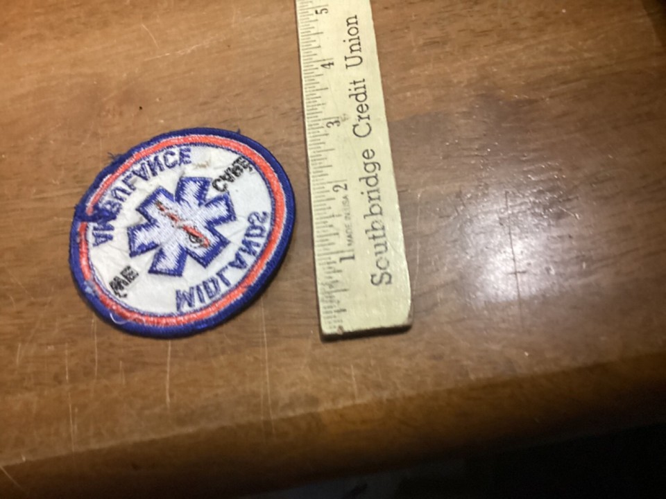 midlands ambulance emt ambulance rescue early patch bx L #8 | eBay